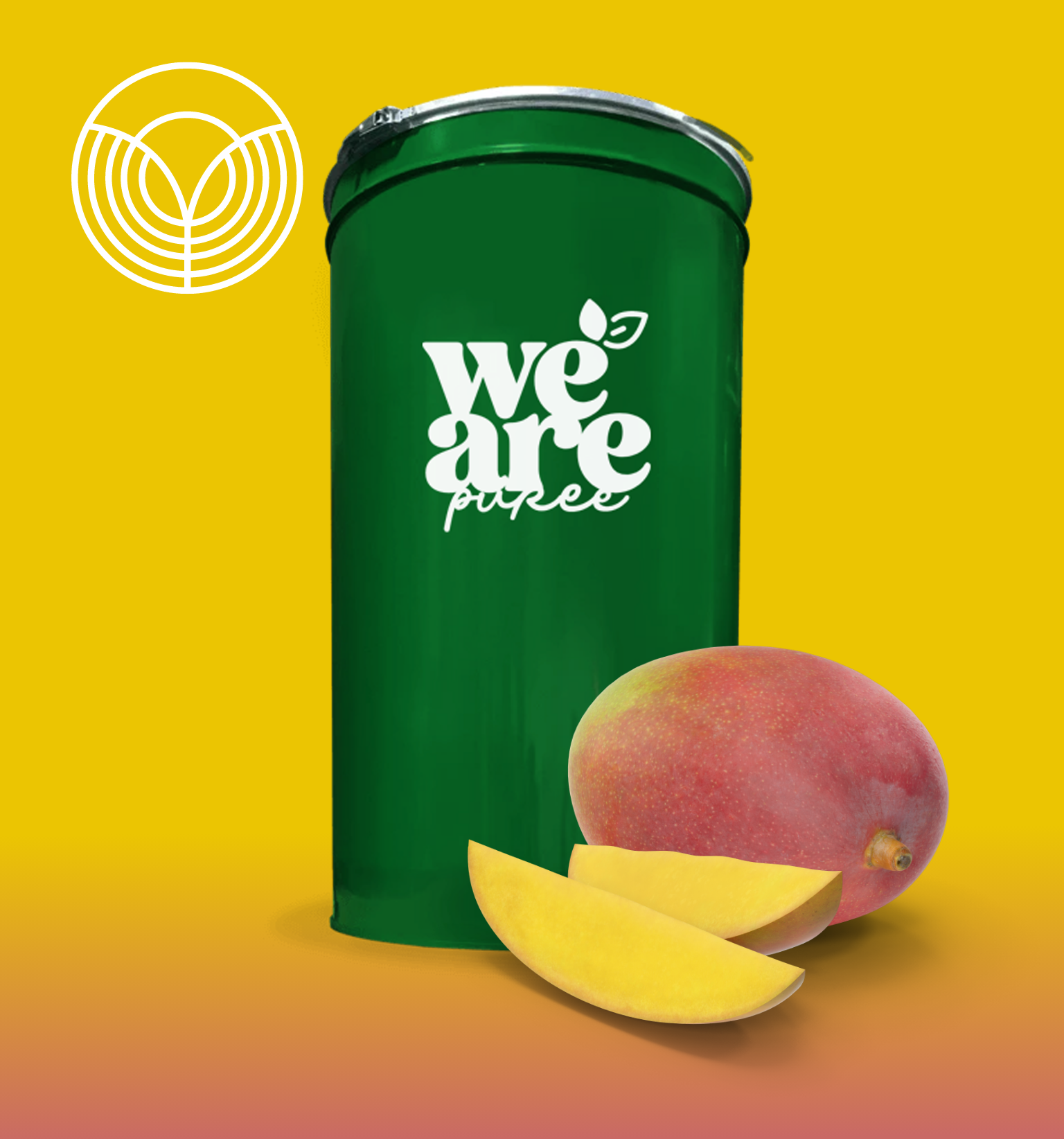 440 lb Mango Puree Drum – We Are Puree